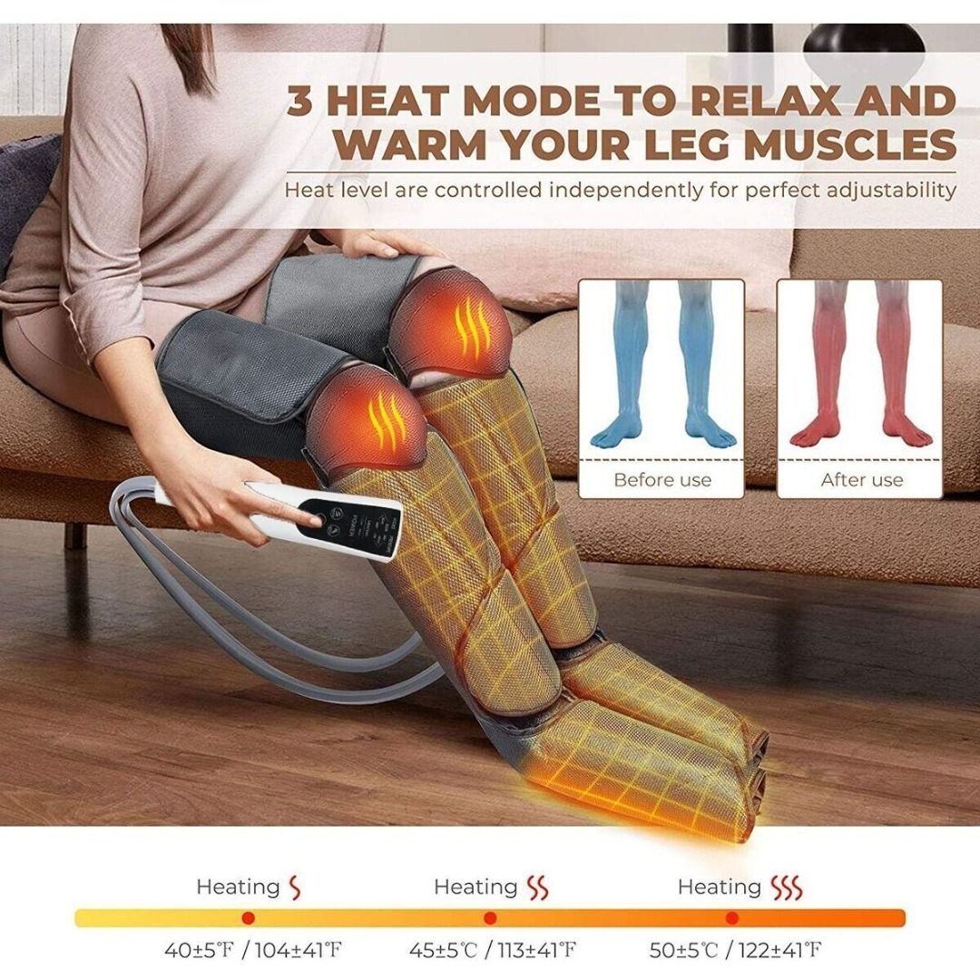 Full Leg Massager For Thigh,Calf, Feet and Knee massager With Air ...