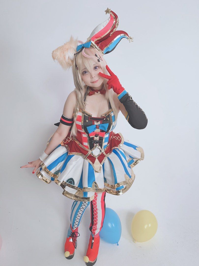 Full set Hololive Polka cosplay, Hobbies & Toys, Memorabilia ...