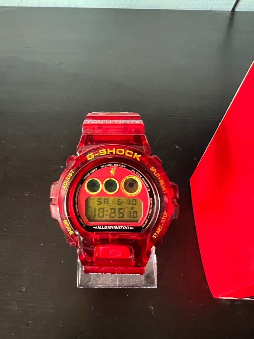 G shock Liverpool custom DW6900, Men's Fashion, Watches & Accessories ...