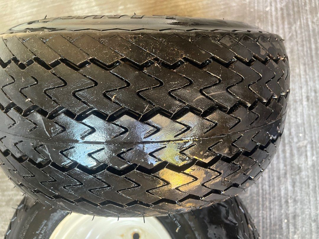 Golf buggy brand new tyres and rims lightly used rims, Car Accessories ...