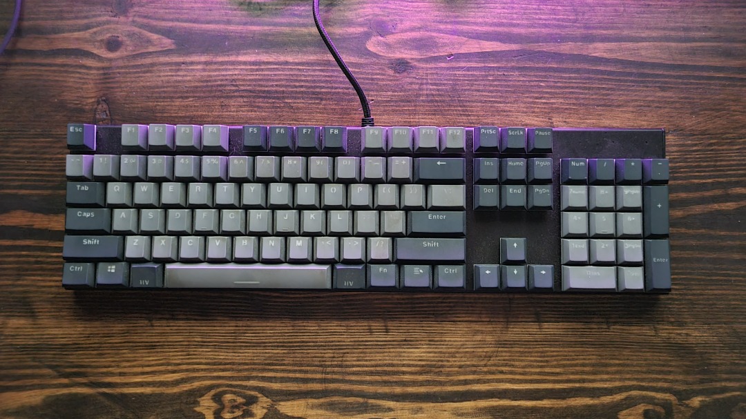 Grey Keycaps Full Size Layout on Carousell