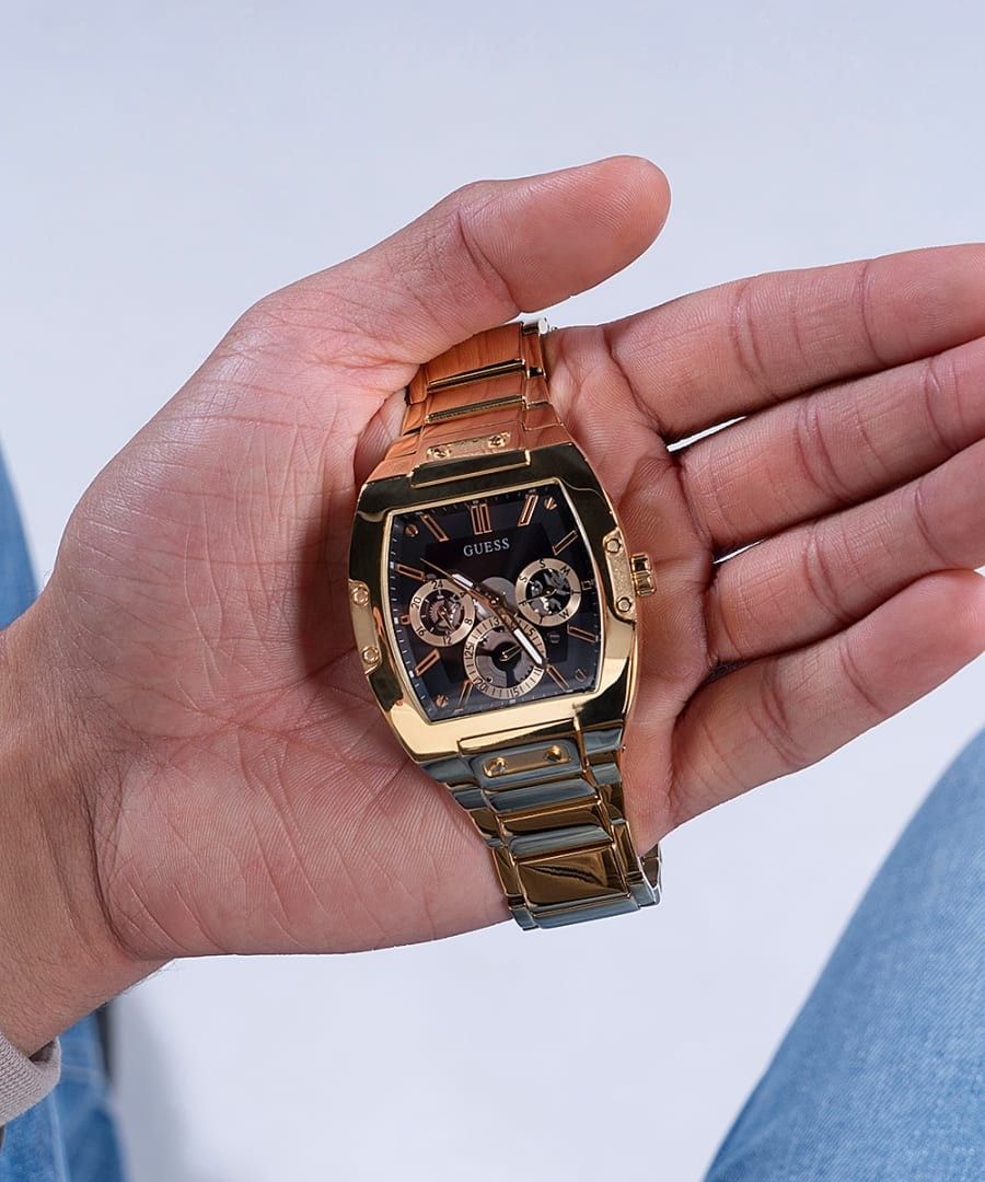 GW0456G1 GW0456G2 GW0456G3 GOLD TONE CASE GOLD TONE STAINLESS GUESS ...