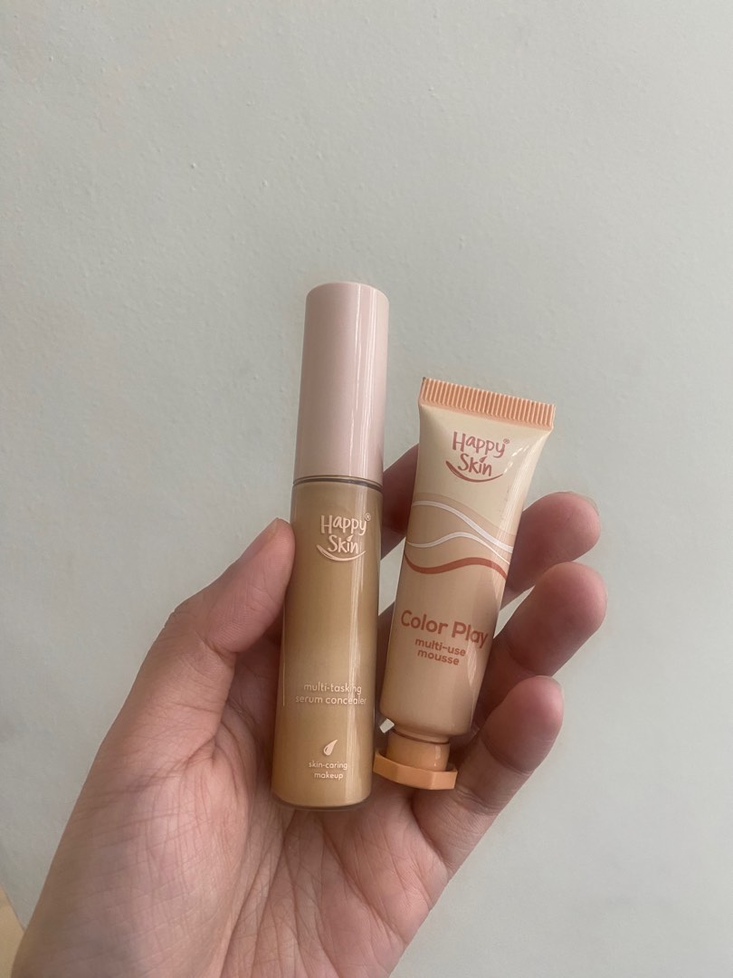 Happy Skin Concealer ( Nude Beige) with Free Colorplay Blush , Beauty ...