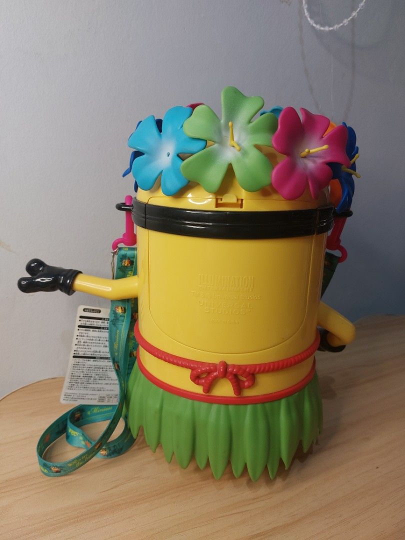 Hawaii Minion Popcorn Bucket on Carousell