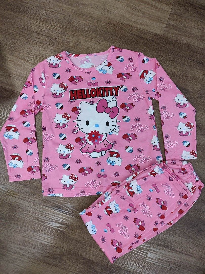 Hello Kitty pyjamas, Babies & Kids, Babies & Kids Fashion on Carousell