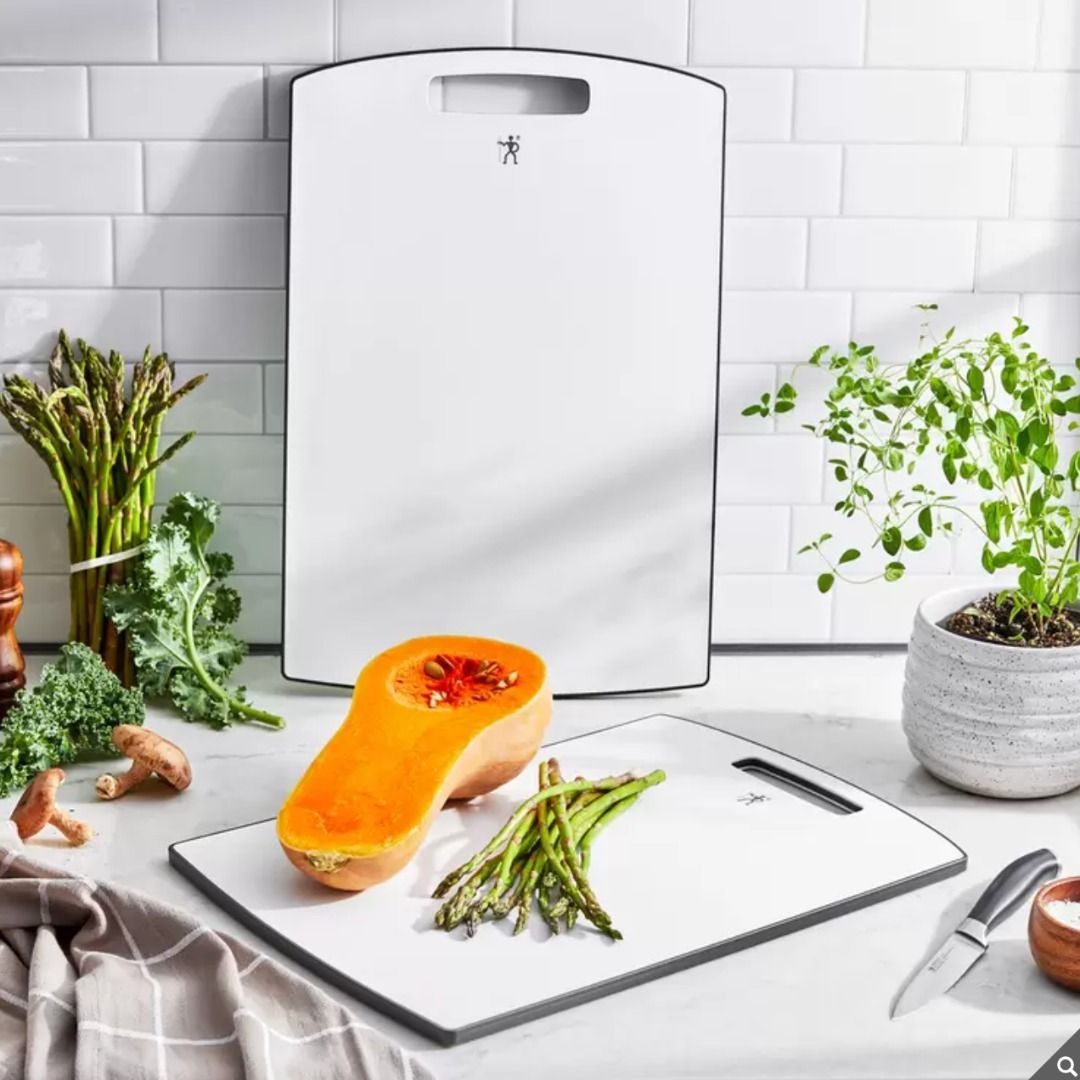 HENCKELS Cutting Board Set, 2 Piece in White on Carousell
