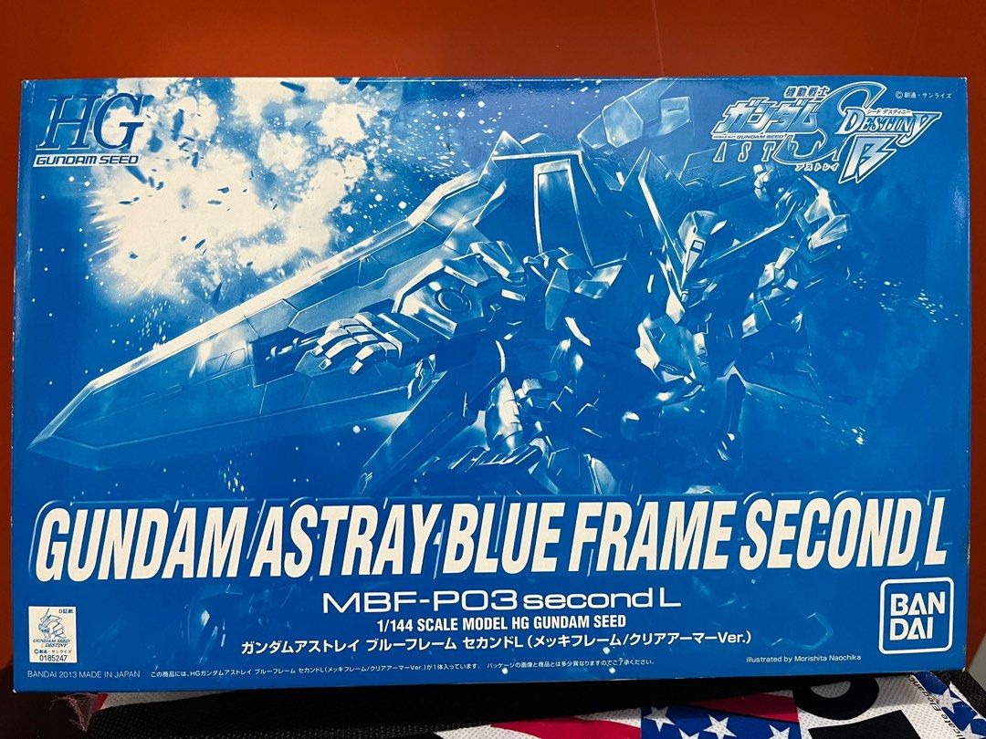 HG Gundam Astray Blue Frame 2nd L metallic ver., Hobbies & Toys, Toys ...