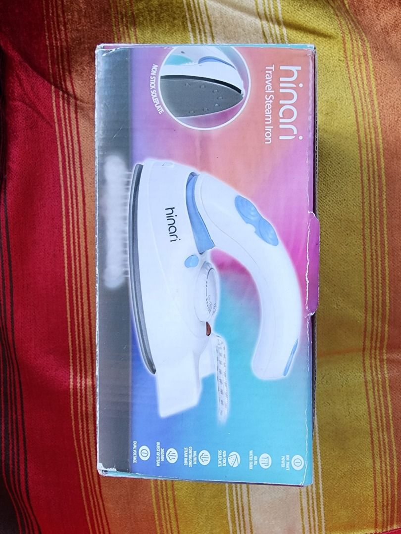 Hinari Travel Iron, TV & Home Appliances, Irons & Steamers on Carousell