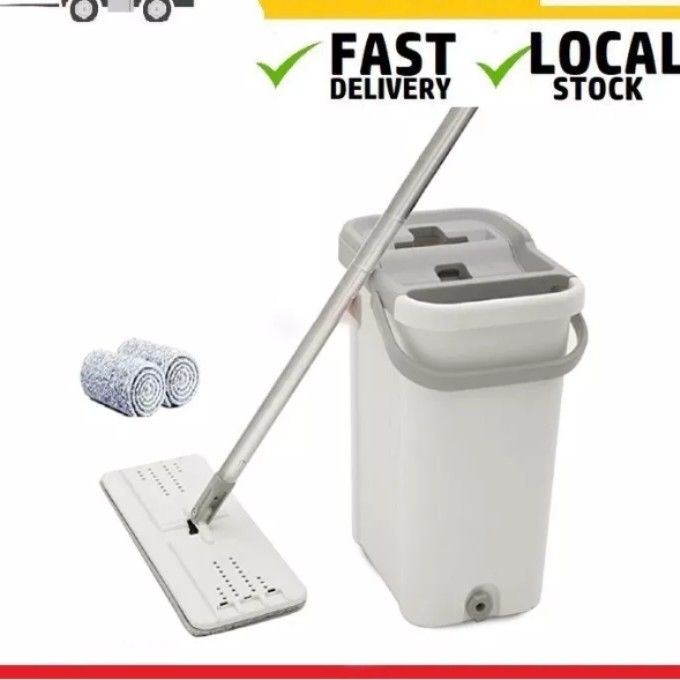 Housekeeping Magic Mop + Bucket Set 2 FREE PADS, TV & Home Appliances ...