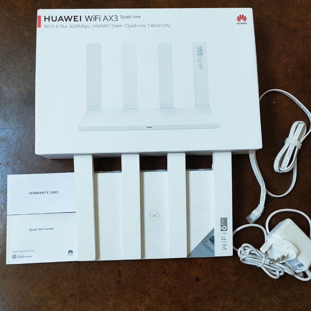 Huawei wifi ax3 quad-core, Computers & Tech, Parts & Accessories ...