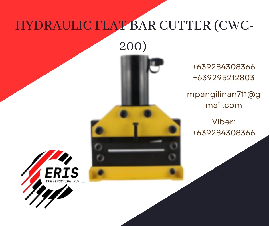 Hydraulic Flat Bar Cutter (CWC-200), Commercial & Industrial ...