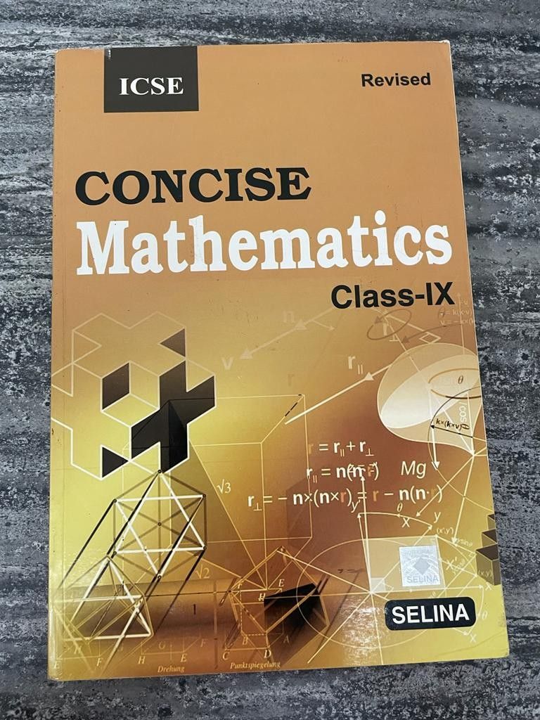 ICSE Selina Concise Mathematics Class 9 & 10, Hobbies & Toys, Books ...