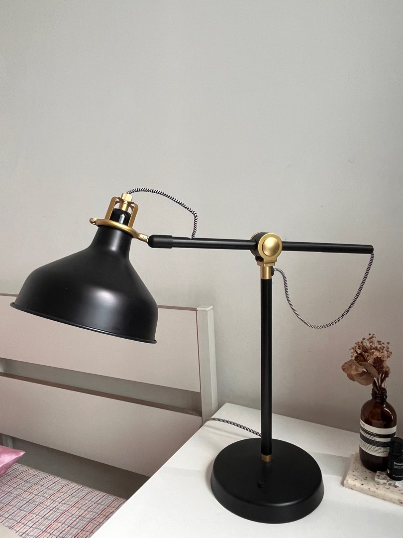 Ikea RANARP work table lamp, Furniture & Home Living, Lighting & Fans ...