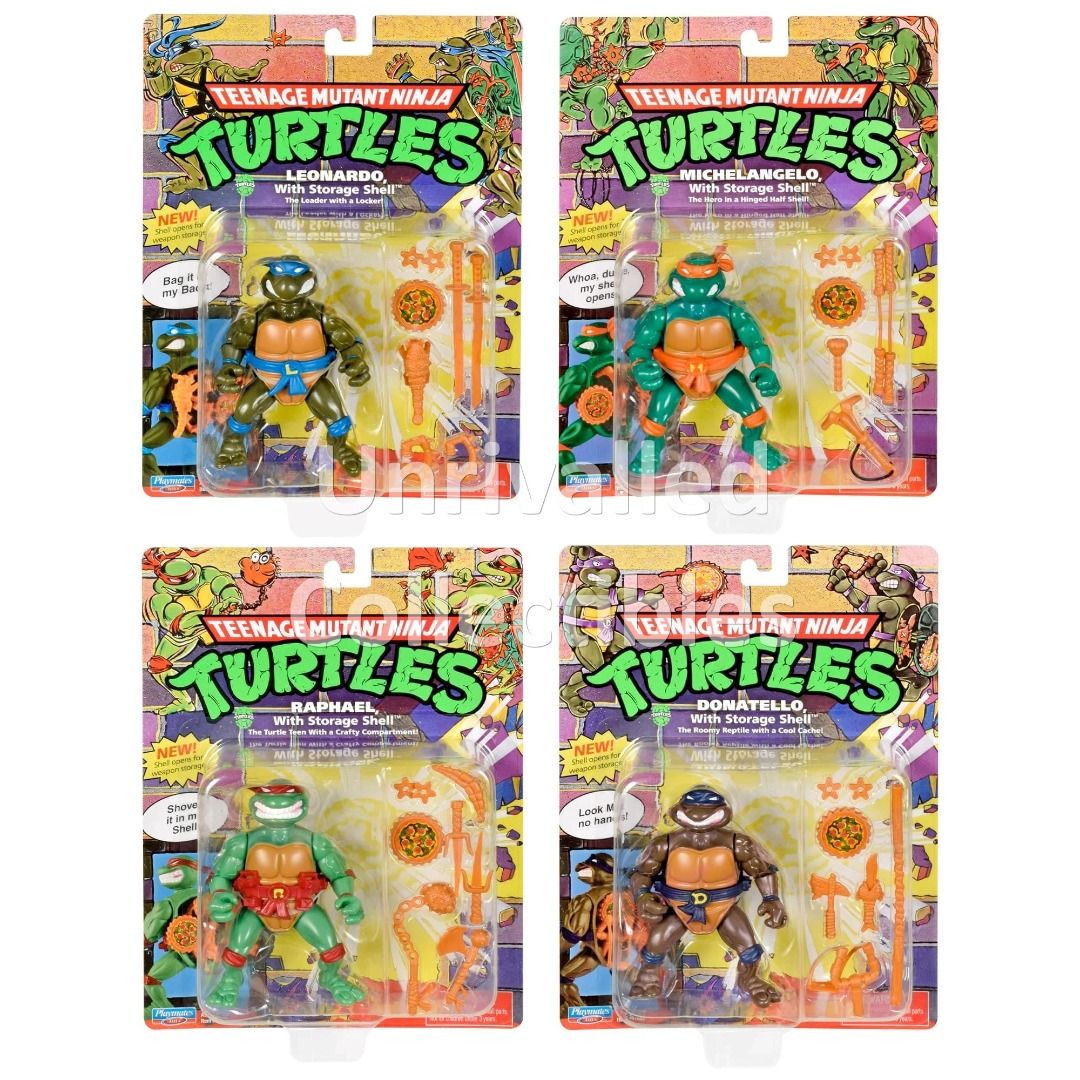 [In Hand] Playmates Toys Teenage Mutant Ninja Turtles TMNT Retro ...