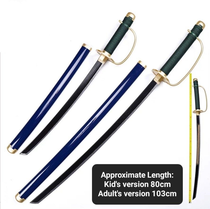 (PO) One Piece Shanks Cosplay Sword Gryphon, Hobbies & Toys ...