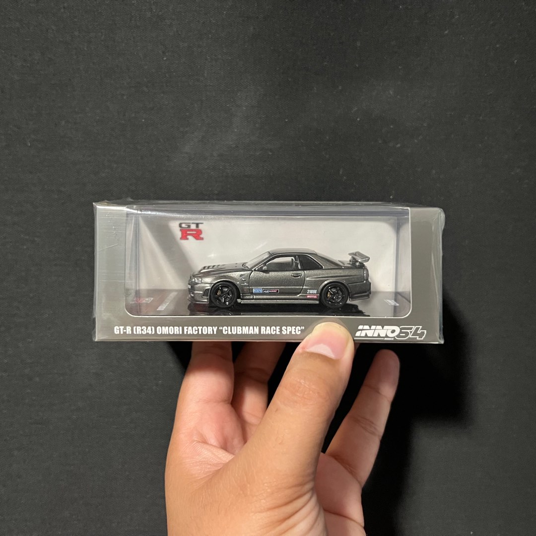 INNO64 NISSAN SKYLINE GT-R (R34) OMORI FACTORY "CLUBMAN RACE SPEC ...