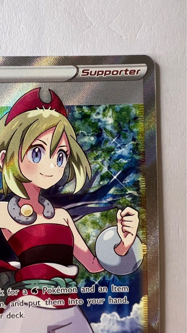 Irida Pokemon Card, Hobbies & Toys, Toys & Games on Carousell