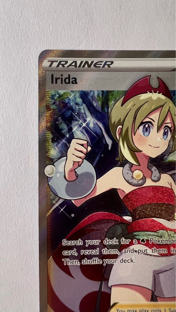 Irida Pokemon Card, Hobbies & Toys, Toys & Games on Carousell