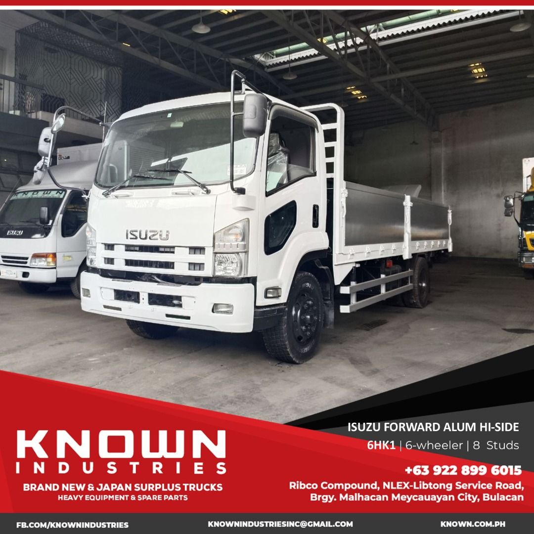 ISUZU FORWARD ALUMINUM HI-SIDE 8 STUDS, Special Vehicles, Heavy ...