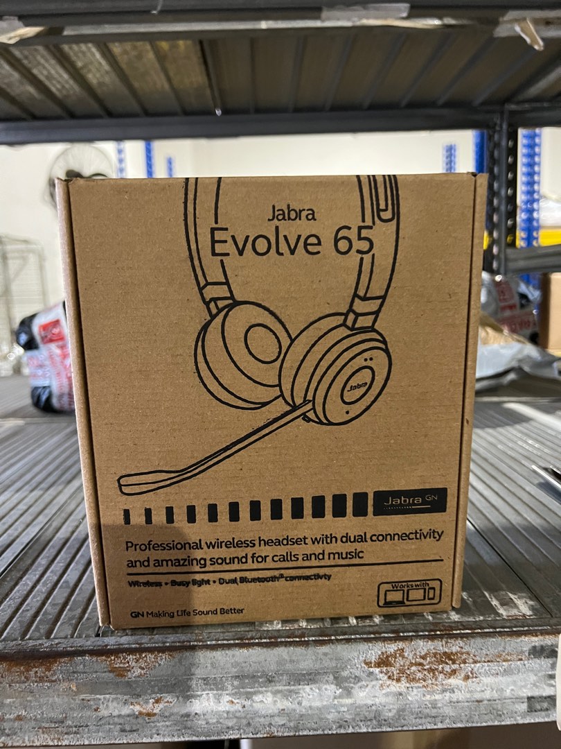 Jabra evolve 65, Audio, Headphones & Headsets on Carousell