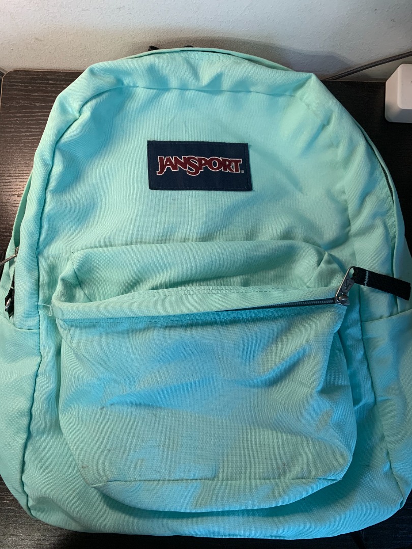 Jansport backpack (light blue), Women's Fashion, Bags & Wallets ...