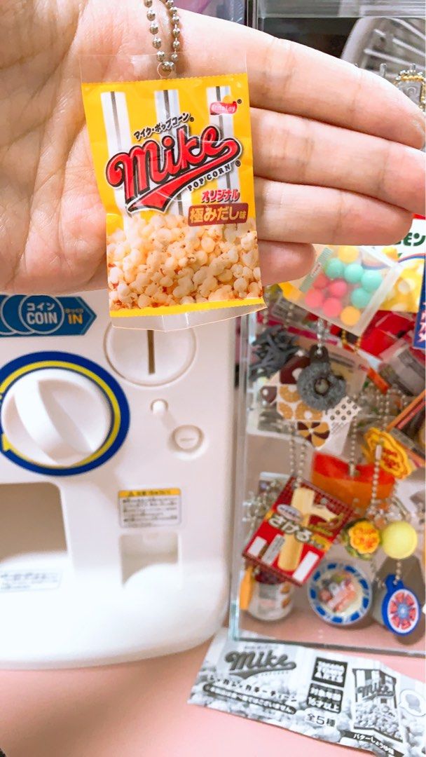 Japan Gashapon Gacha Miniature Fritolay Mike Popcorn Gachapon shaka ...