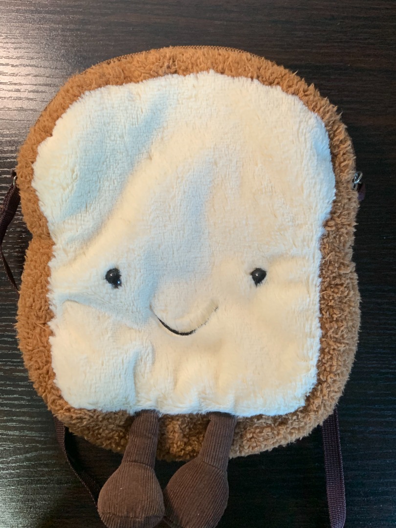 Jellycat bread toast bag, Hobbies & Toys, Toys & Games on Carousell