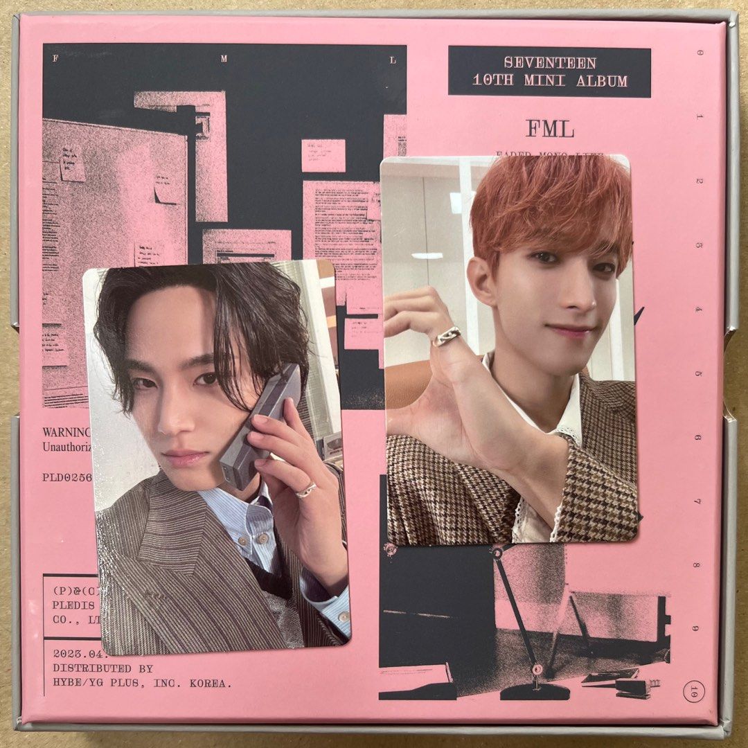 Jeonghan DK MINGYU FML ALBUM on Carousell