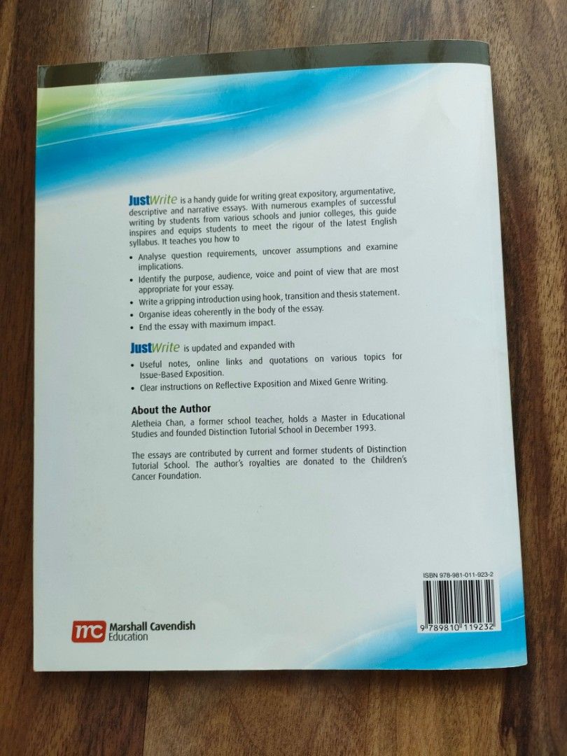 JustWrite Composition Guide for Upper Secondary and Integrated ...