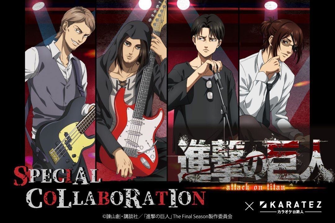 [KO] Karaoke No Tetsujin x Attack On Titan AOT Acrylic Stand Acsta Eren ...