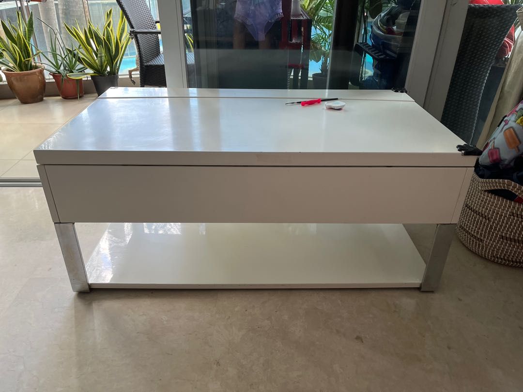 Laminated solid wood table, Furniture & Home Living, Furniture, Tables ...