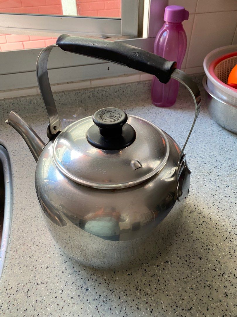 Large Zebra stainless steel kettle, TV & Home Appliances, Kitchen ...