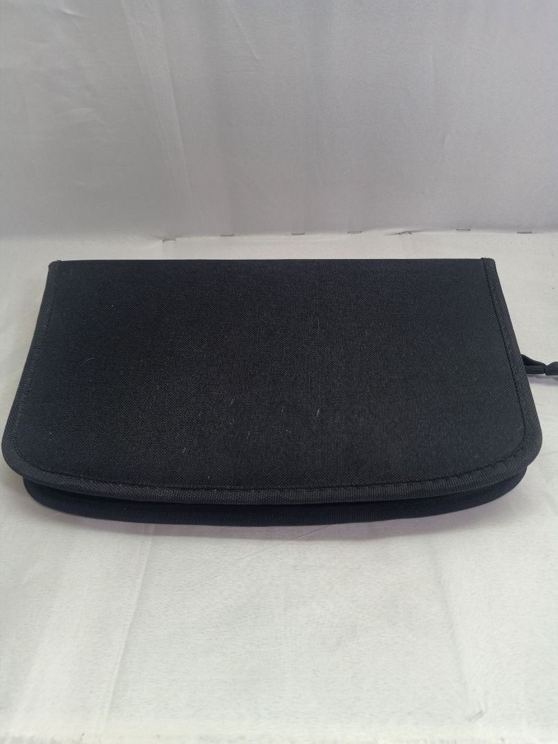 Laserline USA CD DVD portable hard case 12 disc storage holder & black ...