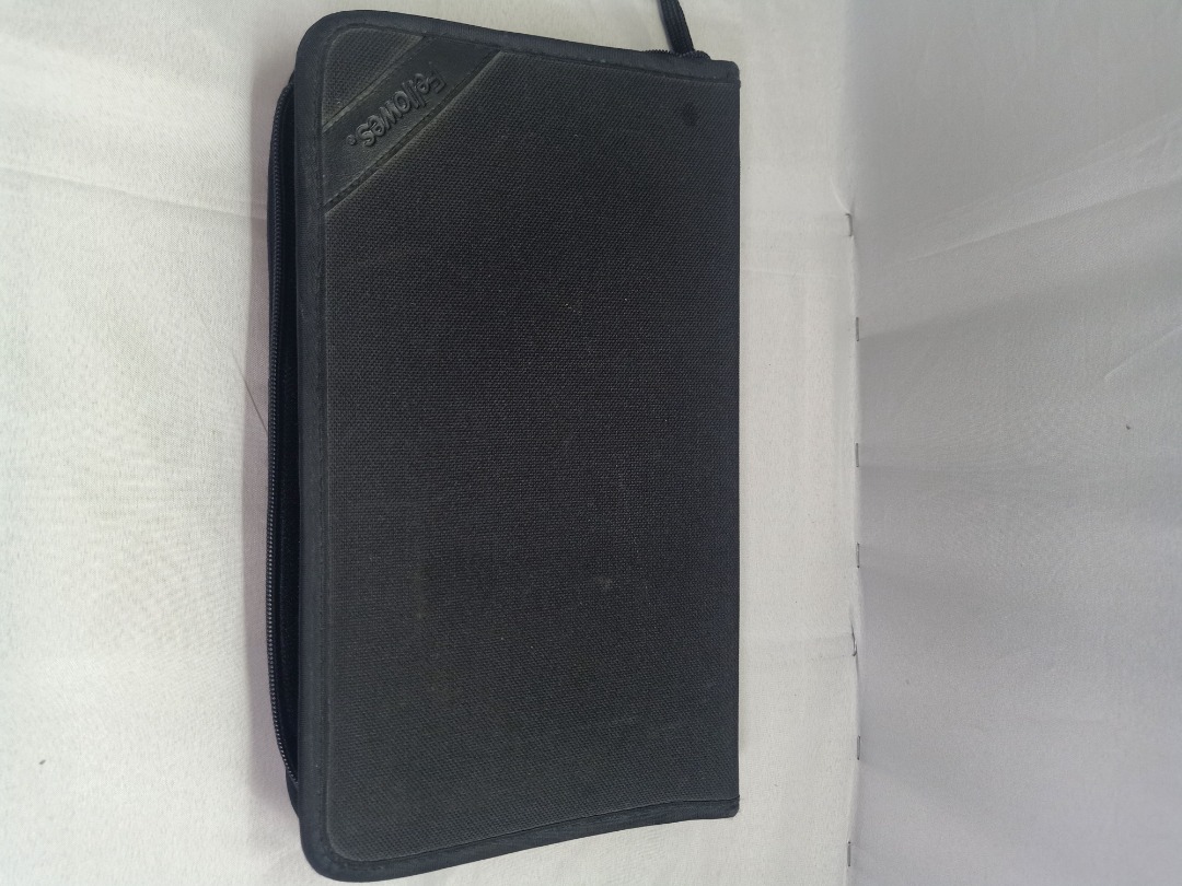 Laserline USA CD DVD portable hard case 12 disc storage holder & black ...