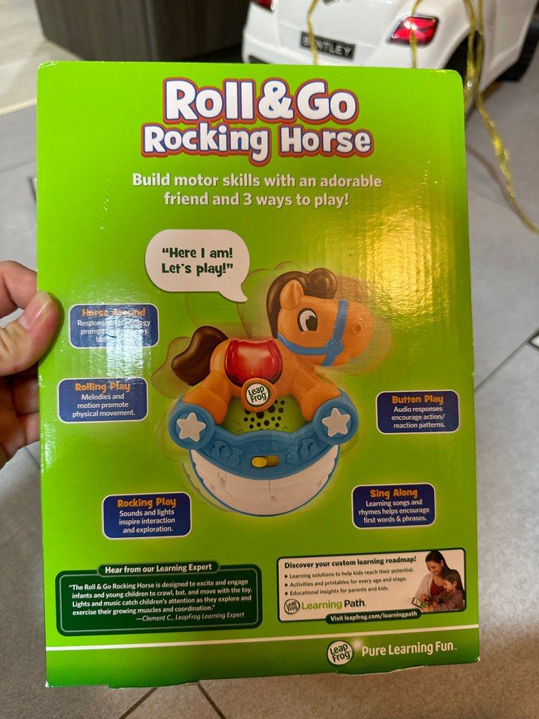 Leap Frog Roll & Go Rocking Horse, Babies & Kids, Infant Playtime on ...
