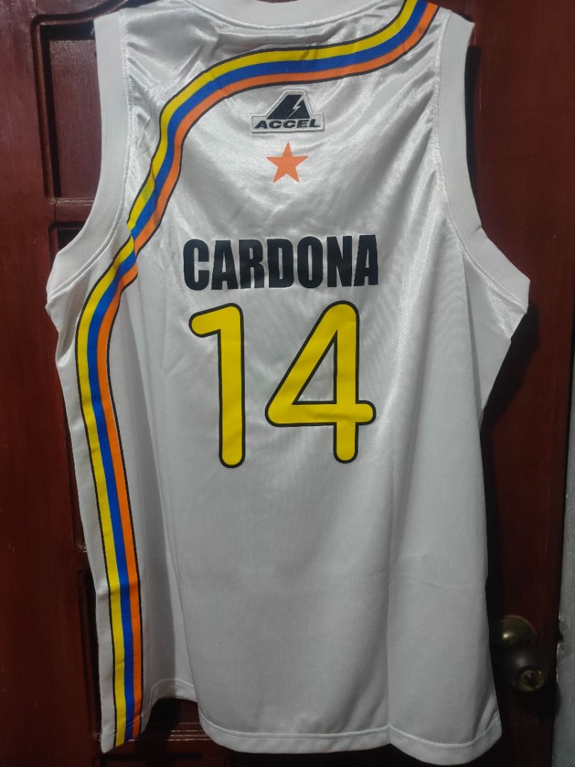 Legit Accel Jersey Meralco Bolts Mac Cardona on Carousell