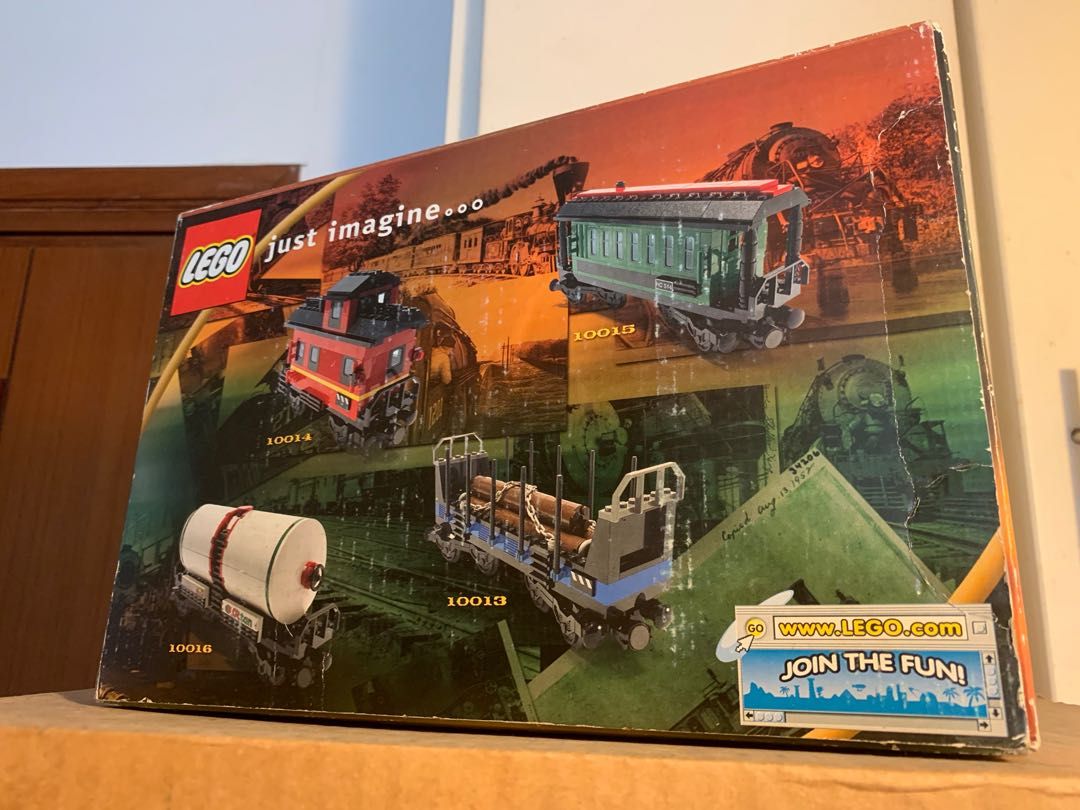 Lego 10017 My Own Train Hopper Wagon Train, 興趣及遊戲, 玩具 & 遊戲類 - Carousell