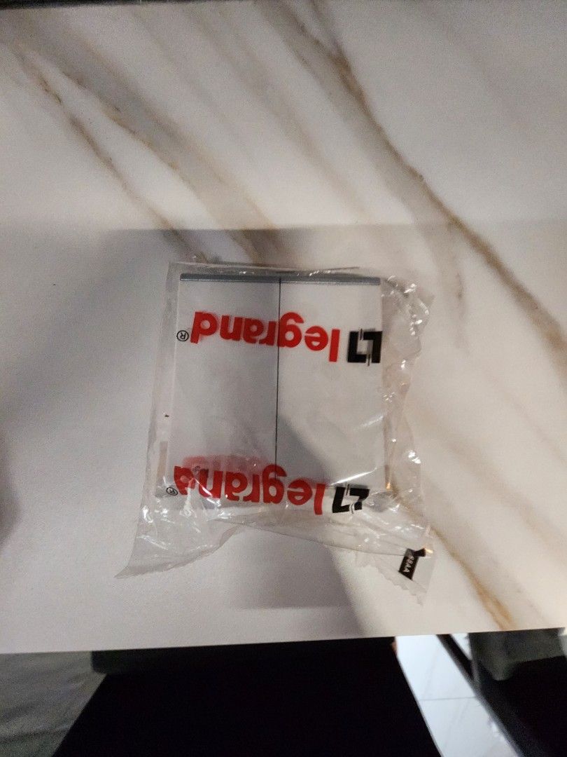 LEGRAND GALLION 2 GANG 1 WAY SWITCH, Everything Else on Carousell