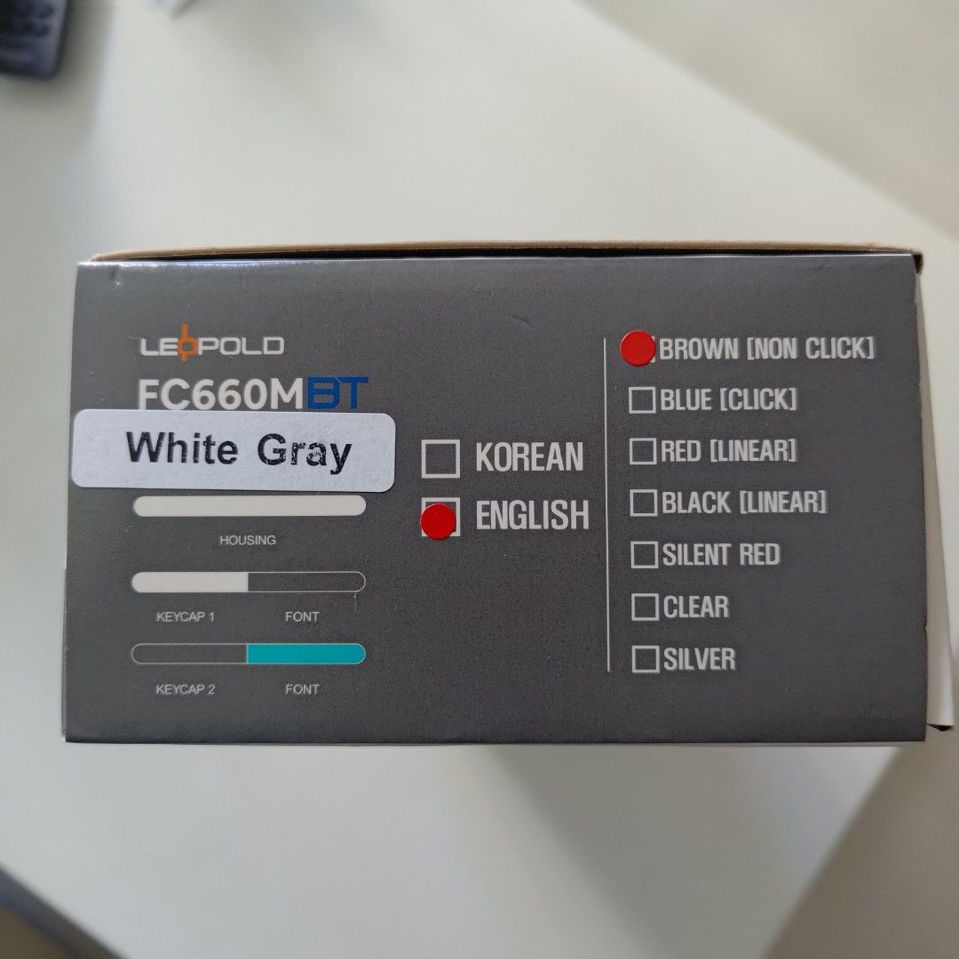 Leopold FC660MBT Wireless Mechanical Keyboard, Computers & Tech, Parts & Accessories, Computer ...