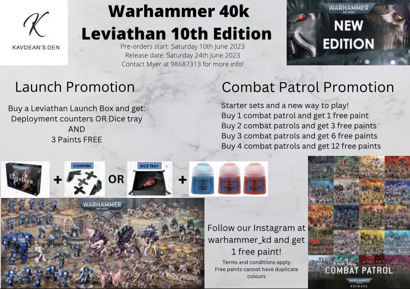 Warhammer 40k Leviathan, Hobbies & Toys, Toys & Games on Carousell