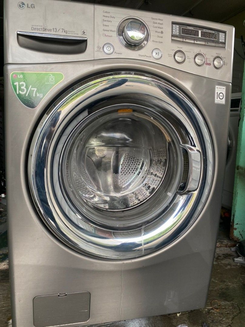 New rejected LG 2in1 combo front load washing machine, TV & Home Appliances, Washing Machines ...