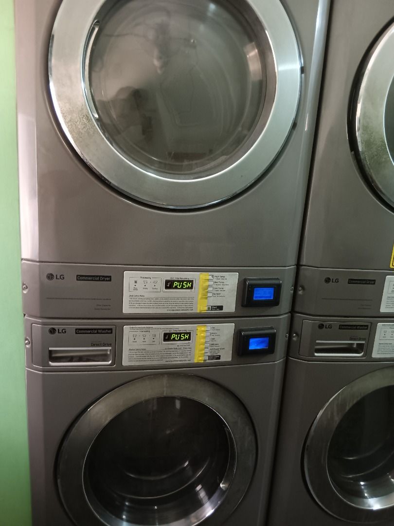 LG Giant C+ Stacked Washer/Dryer, TV & Home Appliances, Washing ...