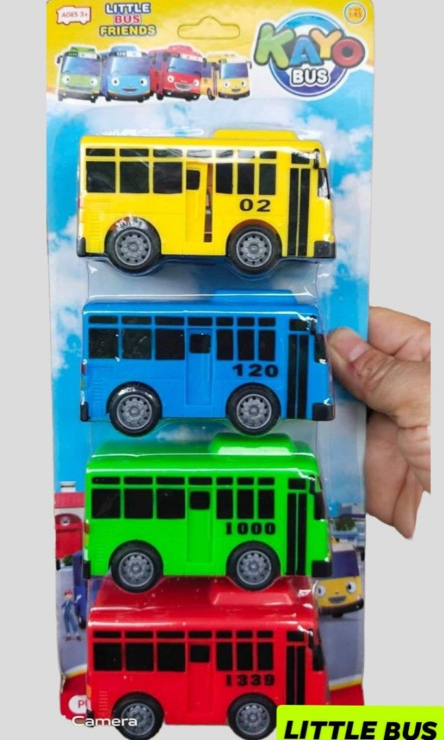 Little TAYO BUS set pullback cars on Carousell