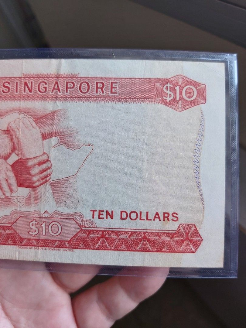 Lks Signed 10 Orchid Series Singapore Currency Ten Dollars Old Lks Signed 10 Orchid Series Singapore Currency Ten Dollars Old