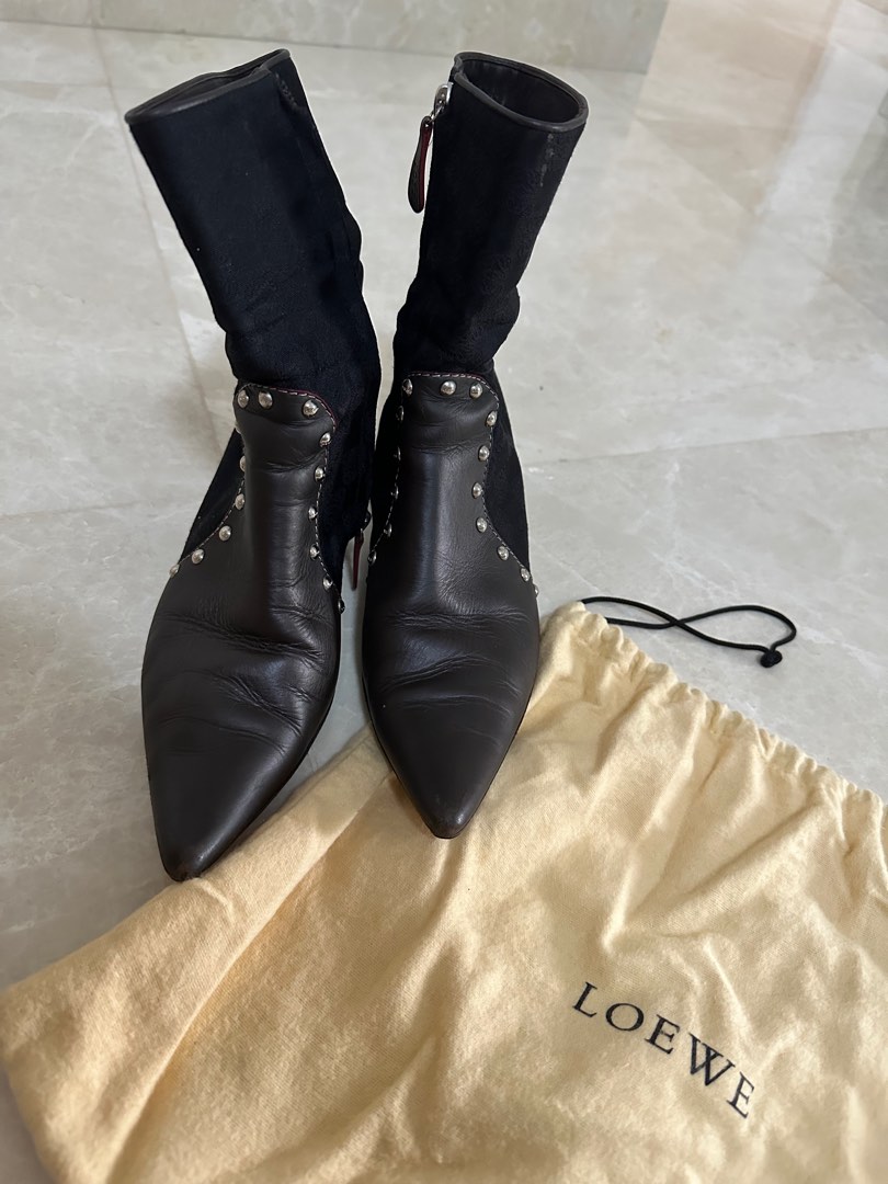 Loewe boots, Women's Fashion, Footwear, Boots on Carousell