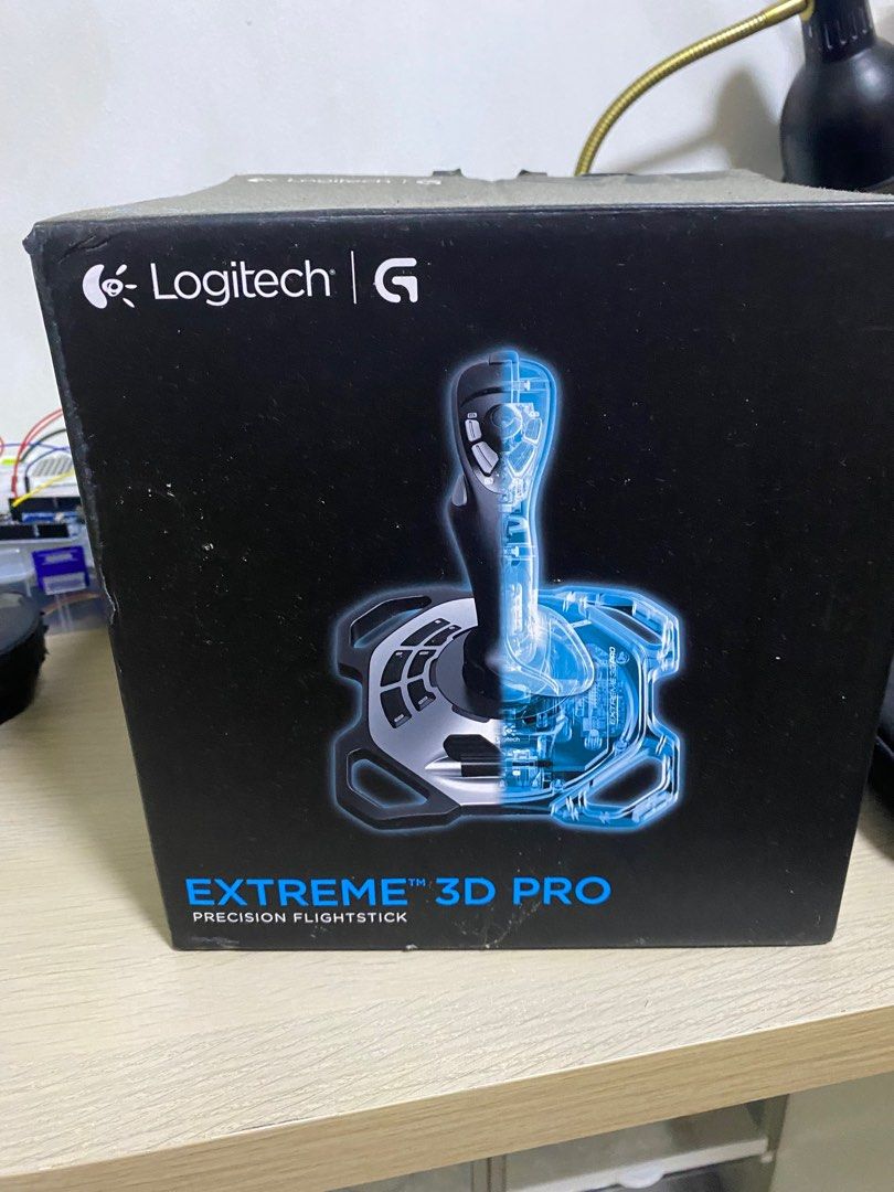 Logitech extreme 3D pro joystick, Video Gaming, Gaming Accessories ...