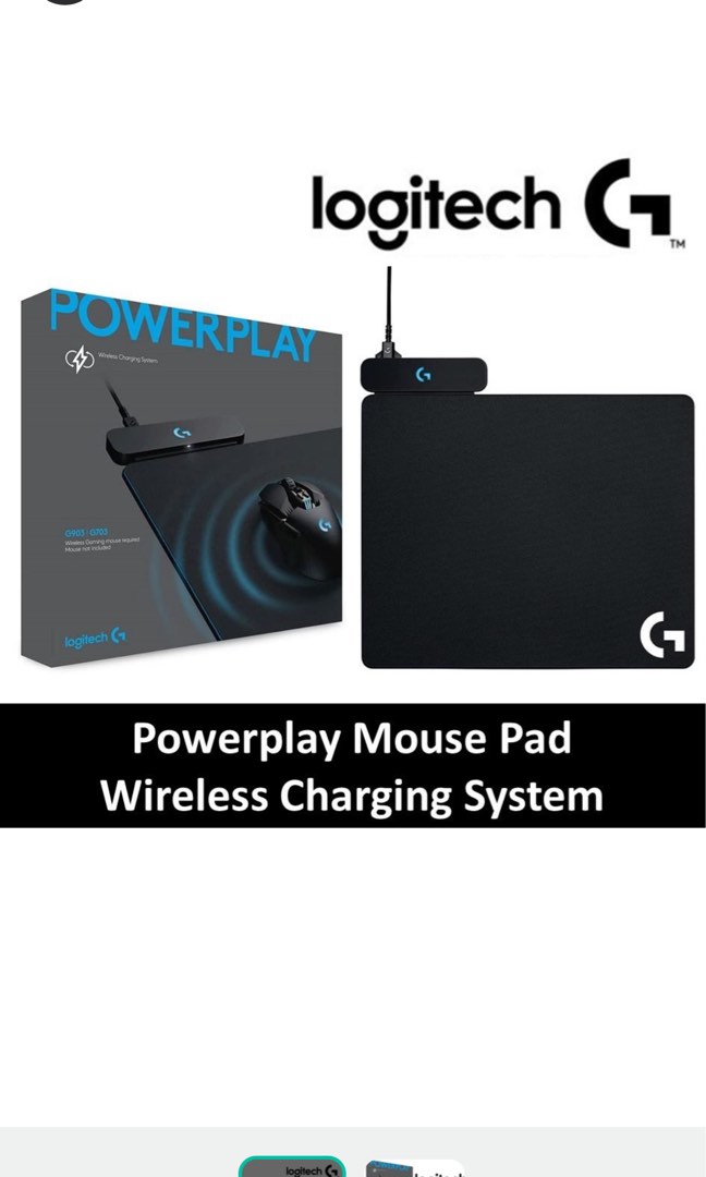 Logitech G Powerplay Wireless mouse charging system gaming mouse, Computers & Tech, Parts ...