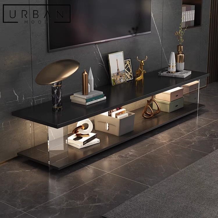 LUMINOS Modern LED TV Console, Furniture & Home Living, Furniture, TV ...