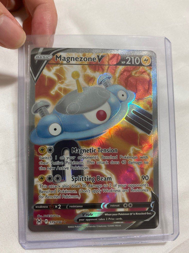 Magnezone V full art FA lost origins, Hobbies & Toys, Toys & Games on ...