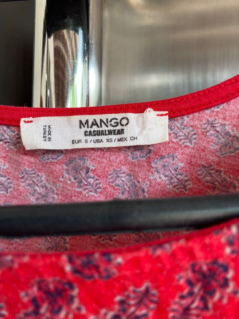 Mango Red Top on Carousell